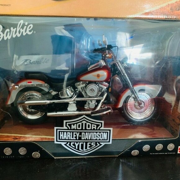 Harley Davidson - Barbie | Toys | 999 Mattel Barbie Davidson Fatboy ...
